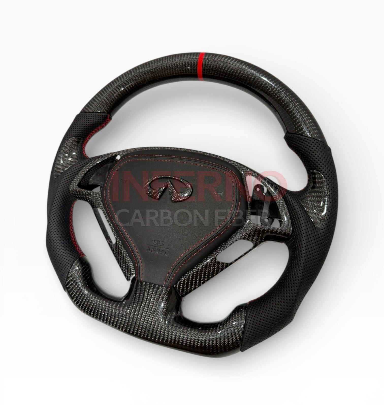 G37 Classic Carbon Fiber Steering Wheel – Inferno Carbon Fiber